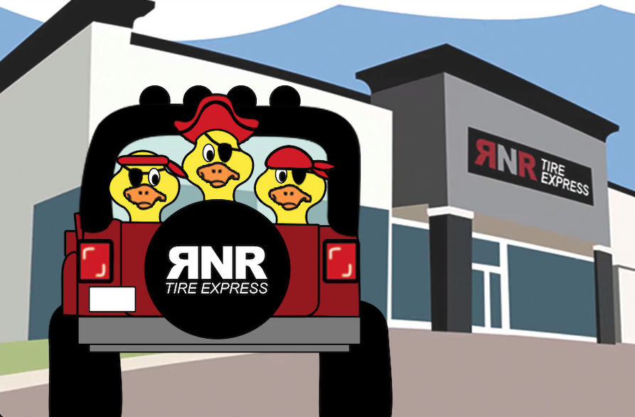 You've Been Ducked! - RNR Tire Express